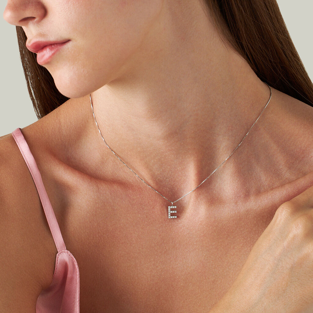 Collana Silver Moments Argento Rodiato Cubic Zirconia - 1667198 • Stroili