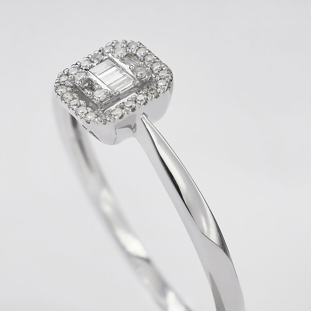 Anello Solitario Sophia Oro Bianco Diamante - 1427025 • Stroili