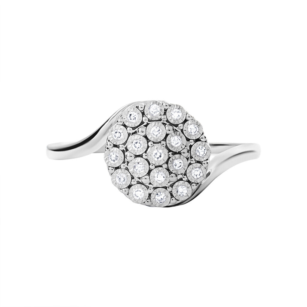 Anello Solitario Sophia Oro Bianco Diamante - 1429280 • Stroili