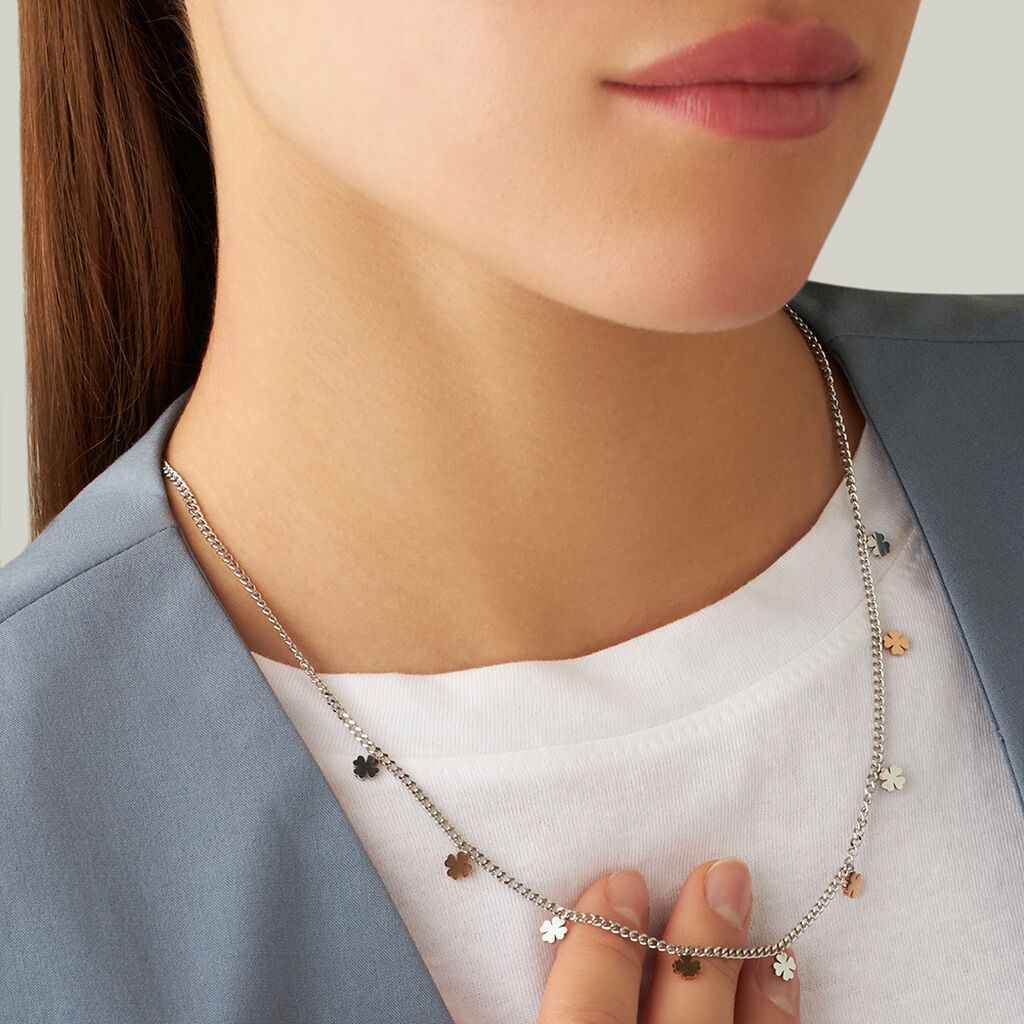 Collana Lady Chic Acciaio Bicolore - 1691478 • Stroili