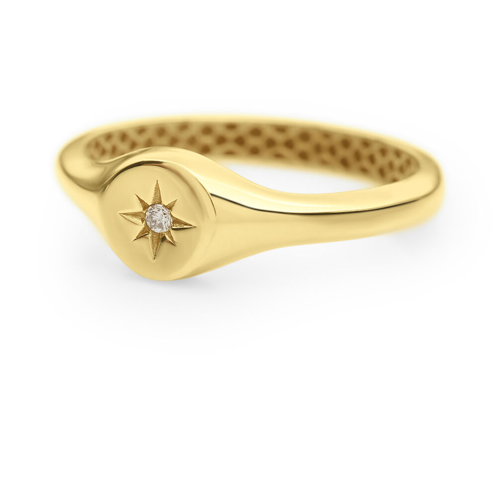 Anello Chevalier Beverly Oro Giallo Cubic Zirconia - 1426813 • Stroili