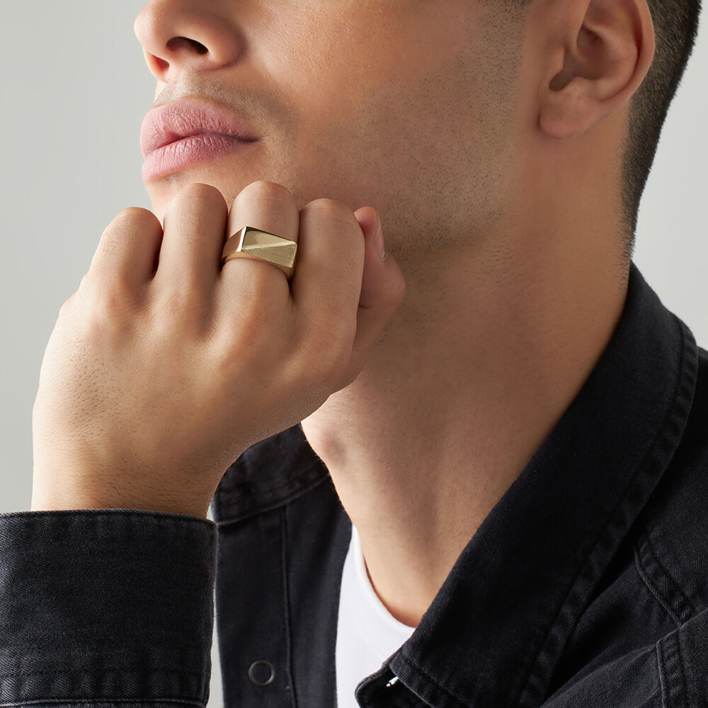 Anello Chevalier Oro Uomo Oro Giallo - 1687659 • Stroili