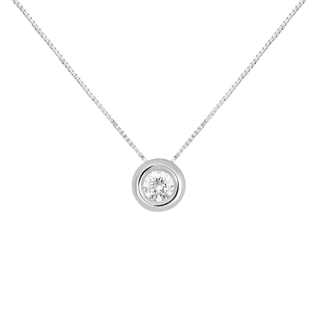 Collana Punto Luce Firmamenti Oro Bianco Diamante - 1680323 • Stroili
