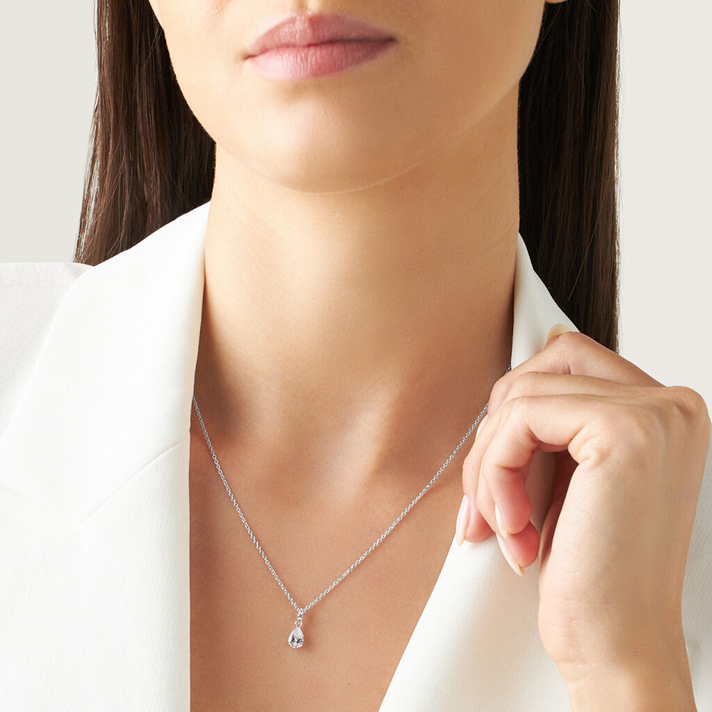 Collana Punto Luce Silver Elegance Argento Rodiato Cubic Zirconia - 1678886 • Stroili