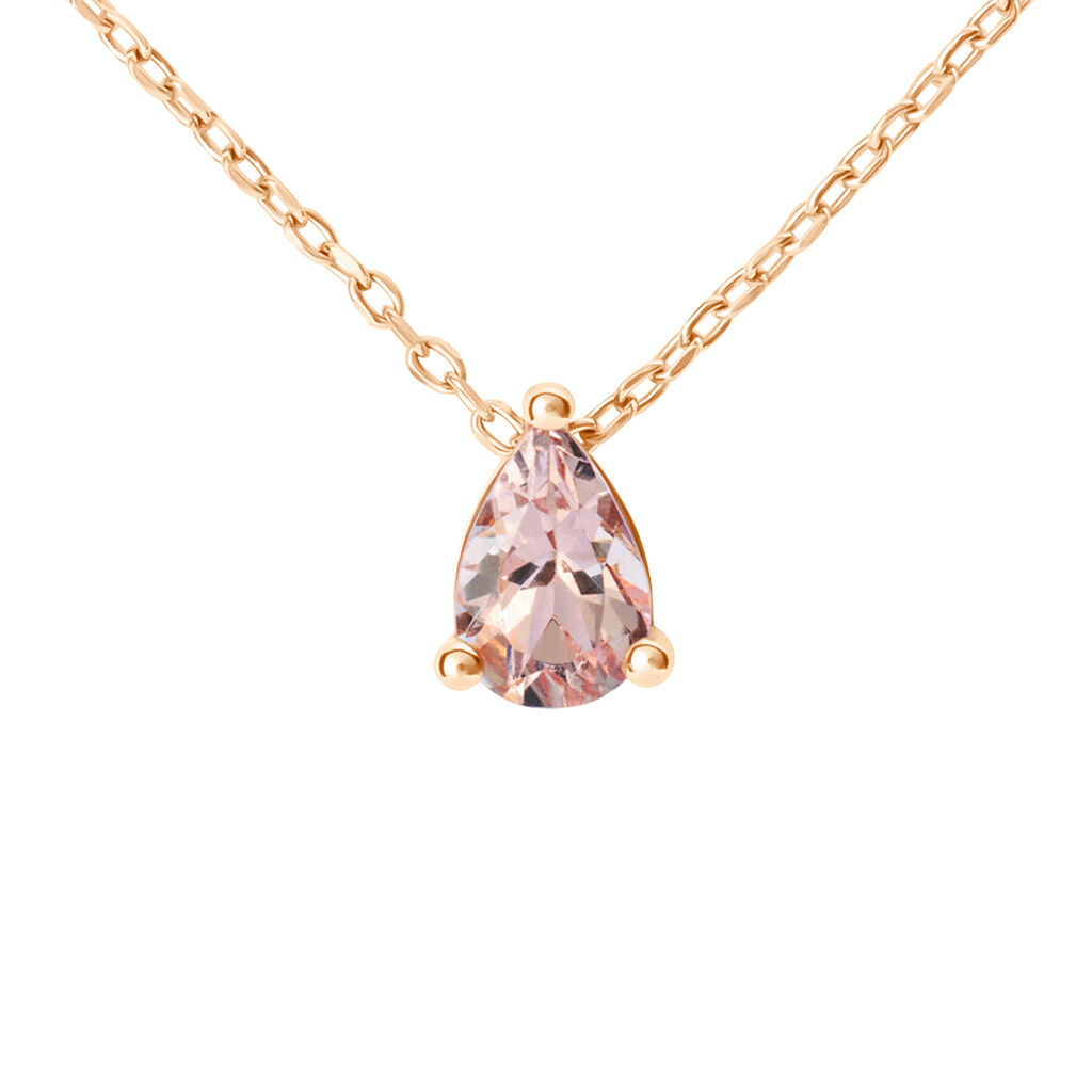 Collana Jasmine Oro Rosa Morganite - 1688125 • Stroili