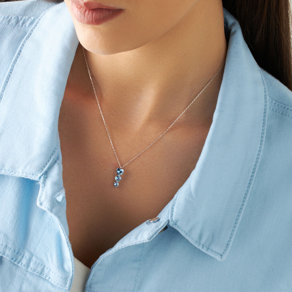 Collana Trilogy Silver Rainbow Argento Rodiato Cubic Zirconia - 1673268 • Stroili