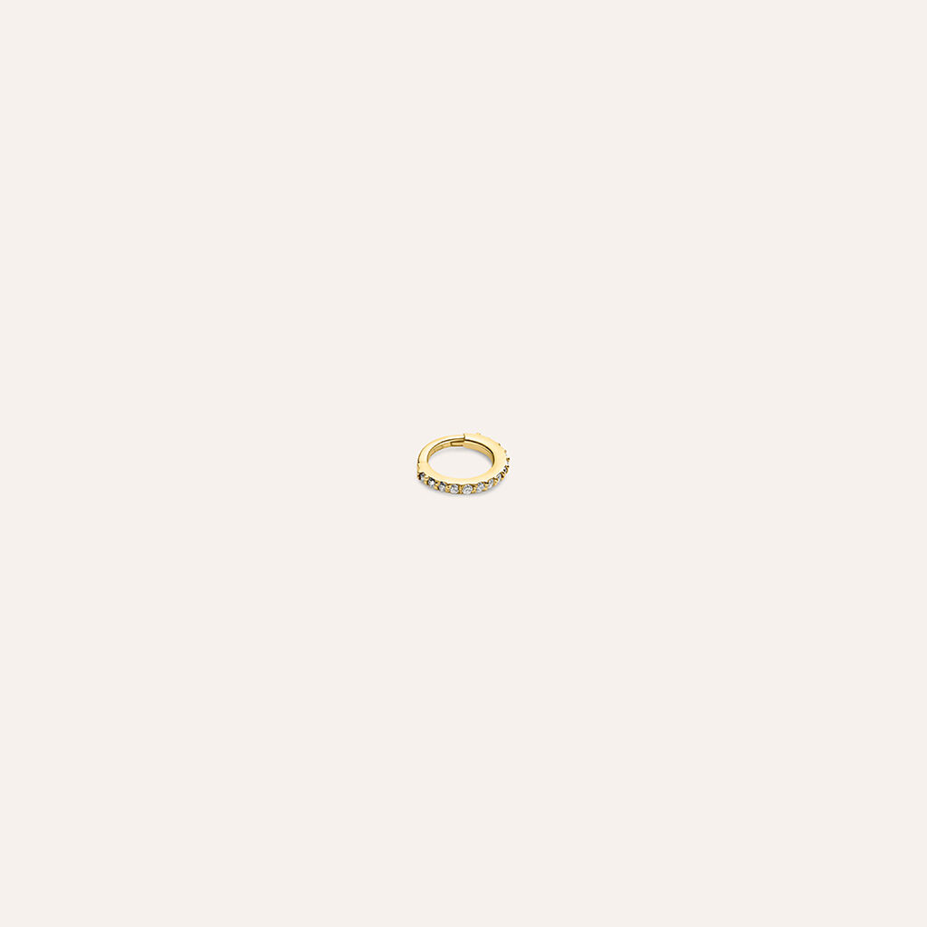 Piercing Orecchio Tragus Helix Bon Ton Oro Giallo Cubic Zirconia ...
